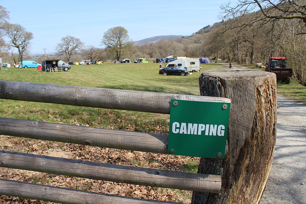 Elan Oaks - camping and caravan site